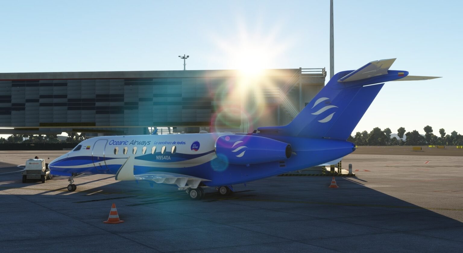 Oceanic Airways presenta la livery para el Textron Aviation Citation ...