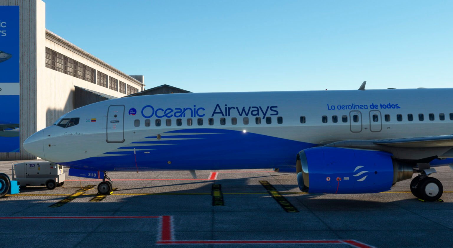Oceanic Airways anuncia su nueva livery «Cóndor Andino» para el Boeing 738 – Oceanic Airways