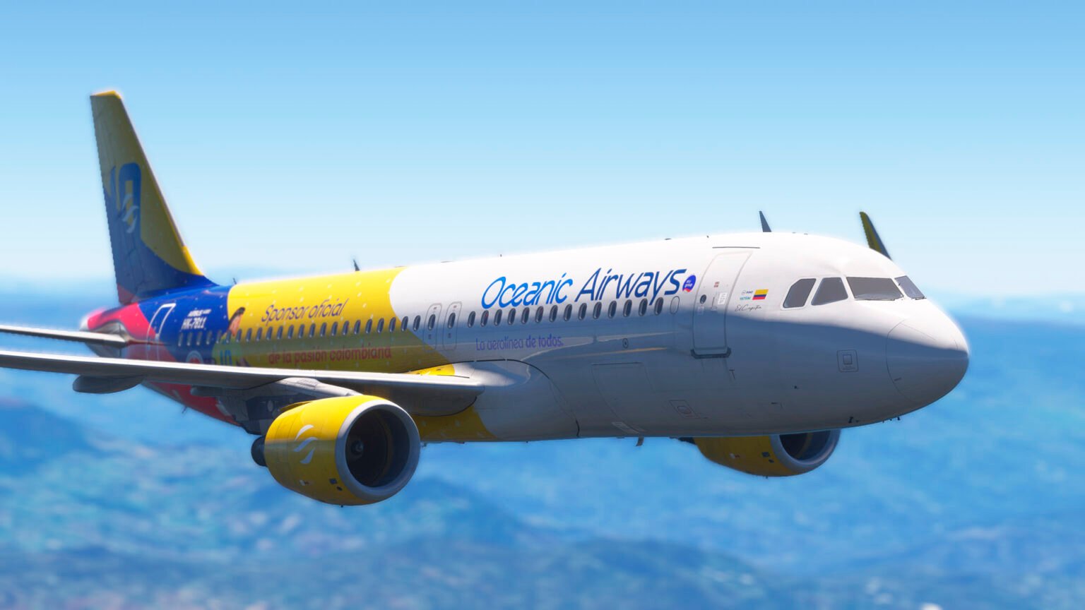 Oceanic Airways presenta su nueva livery «El Capitán» – Oceanic Airways